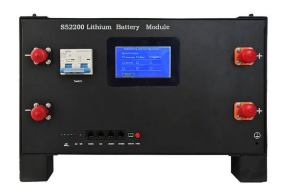 Acumulator Litiu 10.24 KWh LiFePO4 AMPLENESS 51.2V 200Ah - Energis.ro