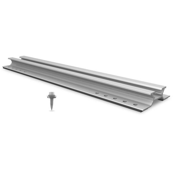 Sina montaj panouri solare K2 MiniRail Set, cu surub, 0.38 m - Energis.ro